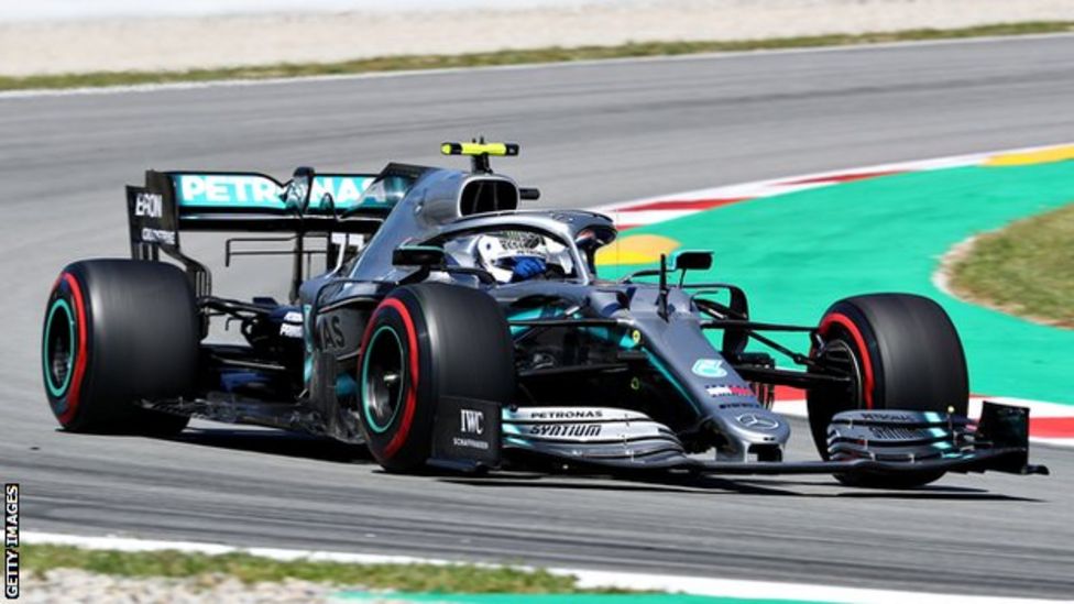Spanish GP: Valtteri Bottas fastest as Mercedes dominate second ...
