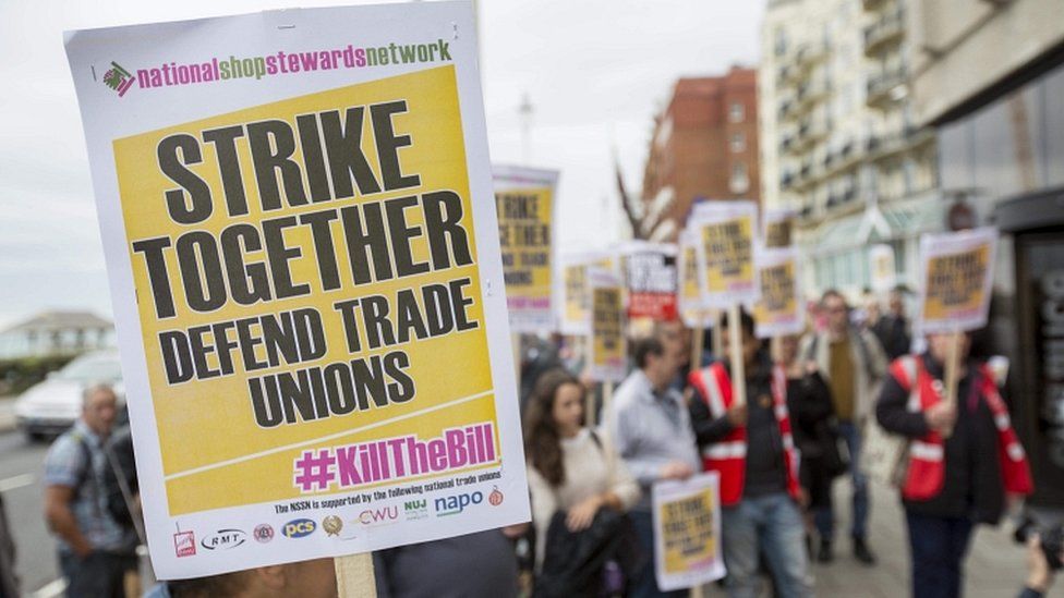 Trade Union Bill: Recruiters warn on strike law reforms - BBC News