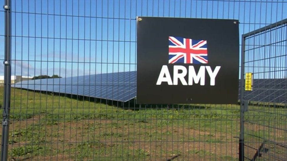 British Army's first solar power farm opens at Leconfield training base ...
