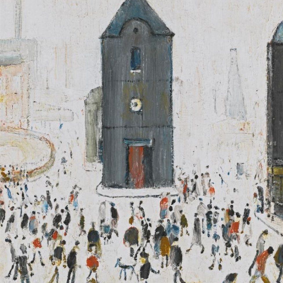 Cilla Black's Lowry paintings fetch nearly £700k - BBC News