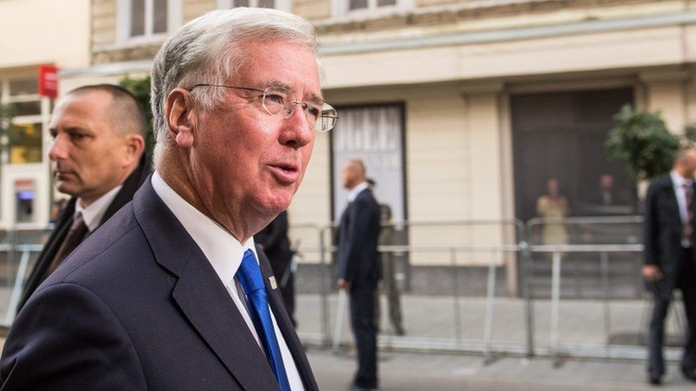Michael Fallon: UK will oppose plans for EU army - BBC News