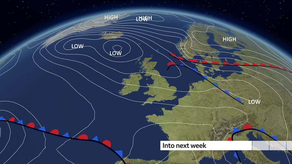 Severe weather set to ease for the weekend - BBC Weather
