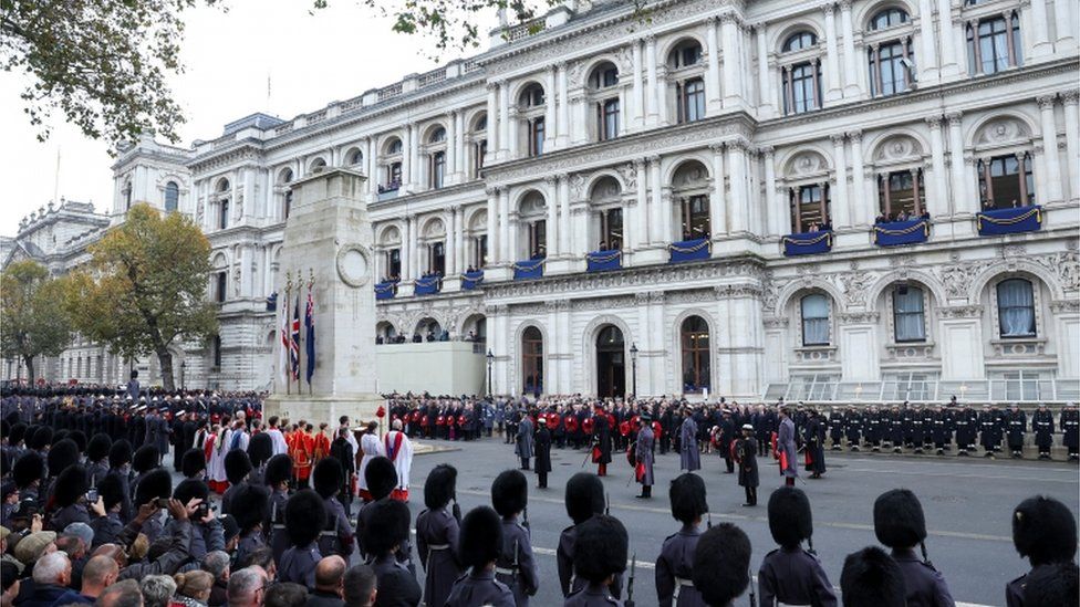 Remembrance Sunday: King Charles leads commemorations at Cenotaph in ...
