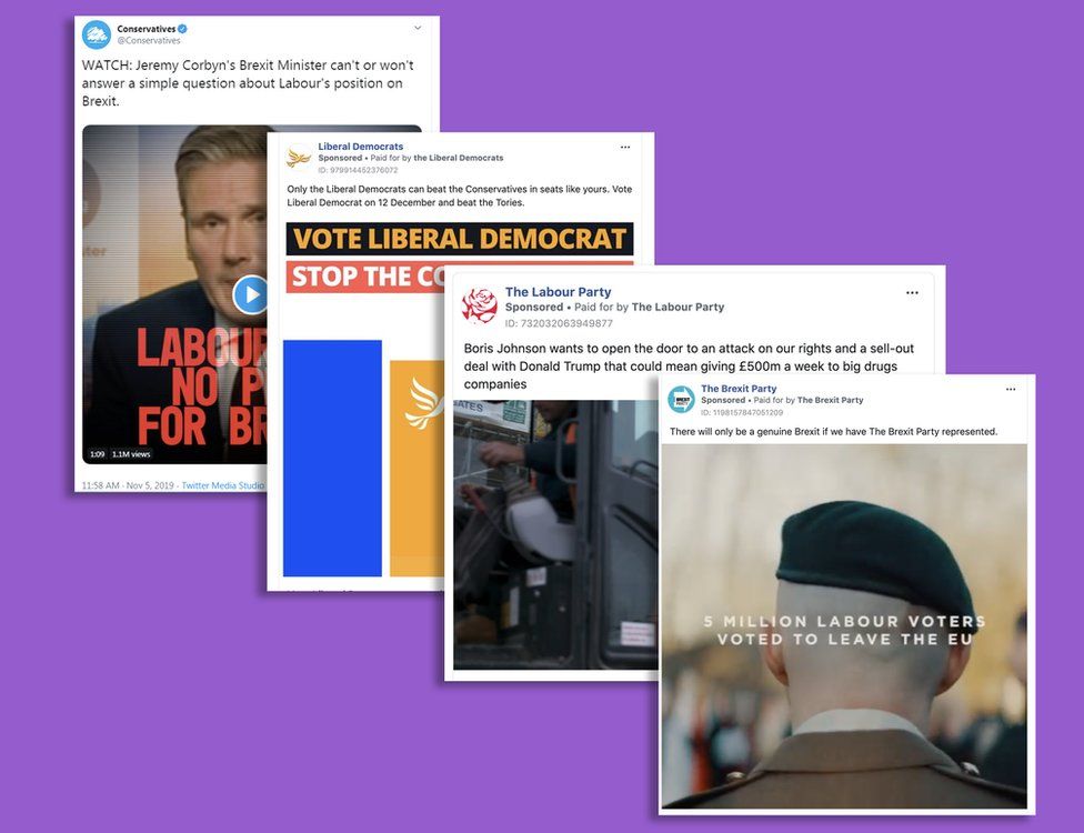 General election 2019: Ads are 'indecent, dishonest and untruthful ...