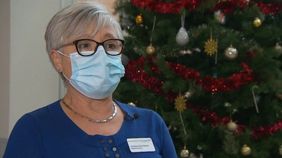 Covid: Professor concerned by pressure on critical care beds - BBC News