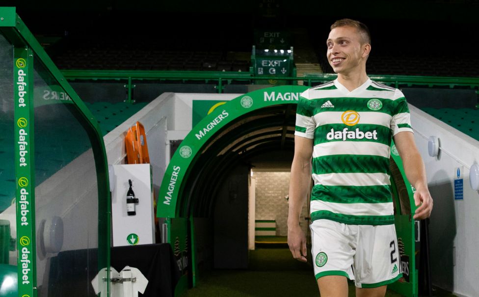 Celtic's new signing speaks to the media - BBC Sport