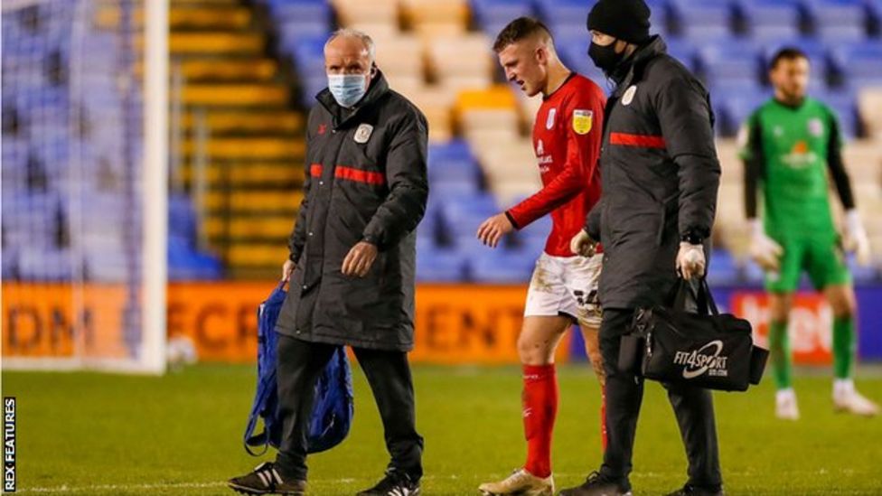 Oli Finney: Crewe Alexandra midfielder to miss rest of season with ...