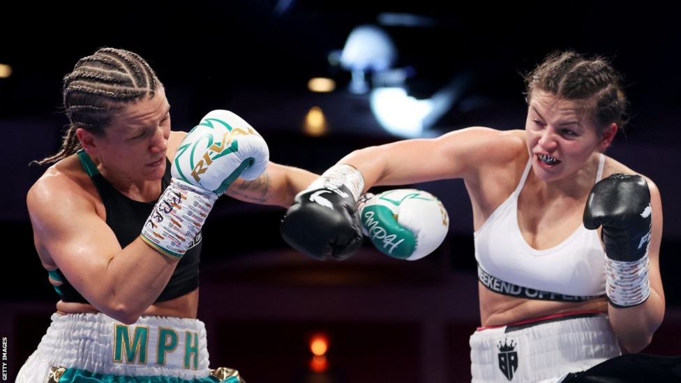 Sandy Ryan wins WBO welterweight world title with victory over Marie ...