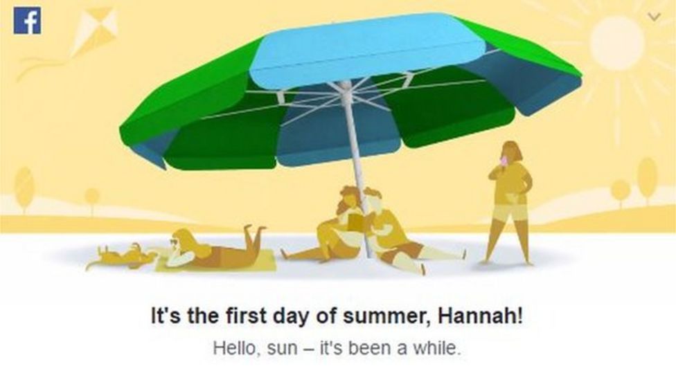 A soggy start to the summer leads to wet weather jokes online - BBC News