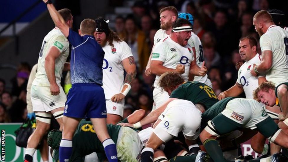 England 12-11 South Africa: Eddie Jones' side battle to victory at ...