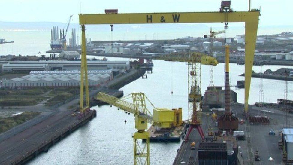 Harland and Wolff secures 200 jobs with £20m contract - BBC News