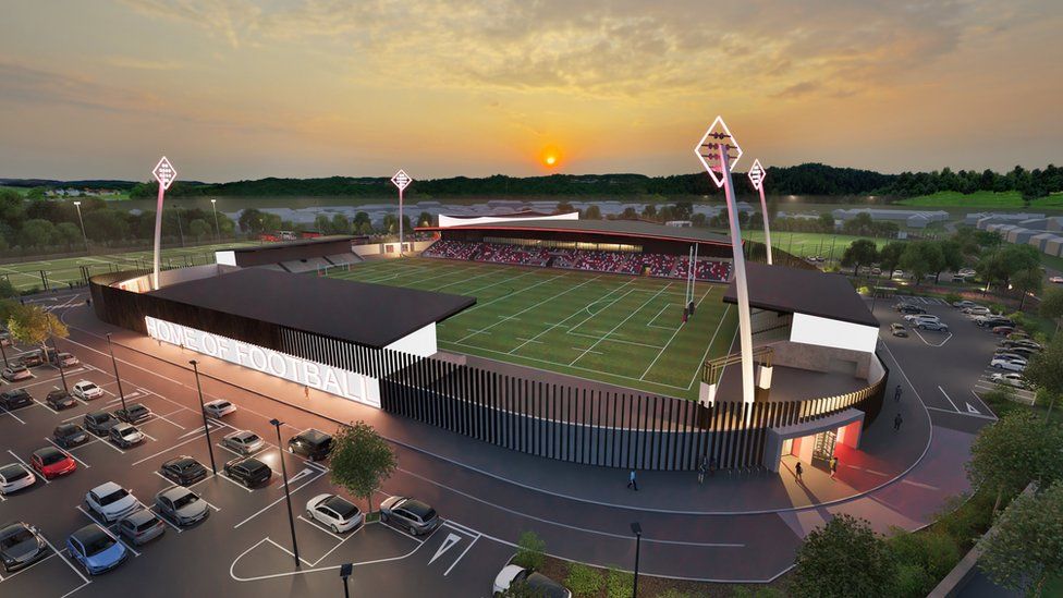 New images of Sheffield FC community stadium revealed - BBC News