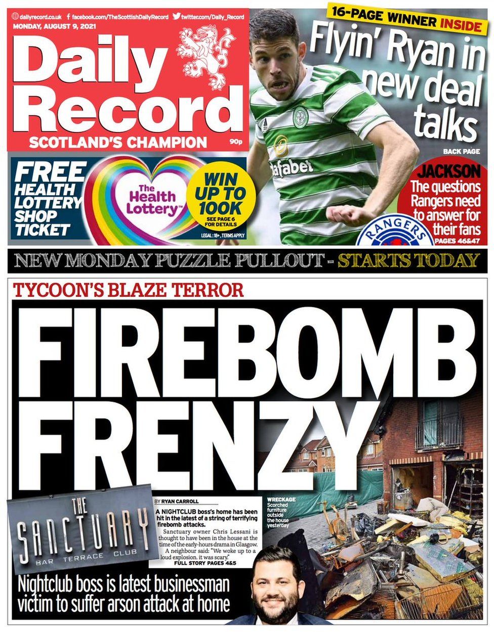 Scotland's papers: End of level zero and praise for GB 'heroes' - BBC News