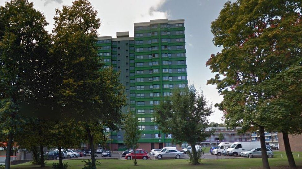Cladding to be removed from Sheffield tower block - BBC News