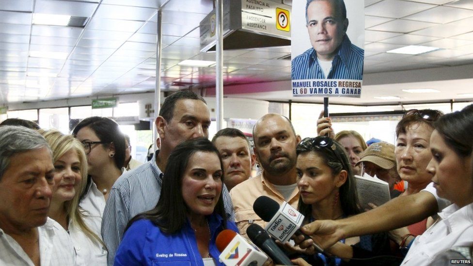 Venezuelan opposition politician Manuel Rosales arrested - BBC News