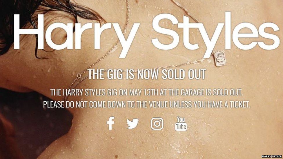 Meet the Harry Styles fans with tickets to his secret gig - BBC News