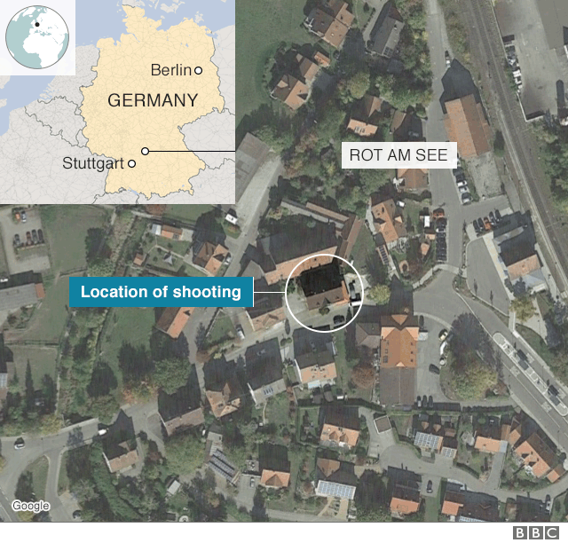 German shooting: Man kills six of his family in small town - BBC News