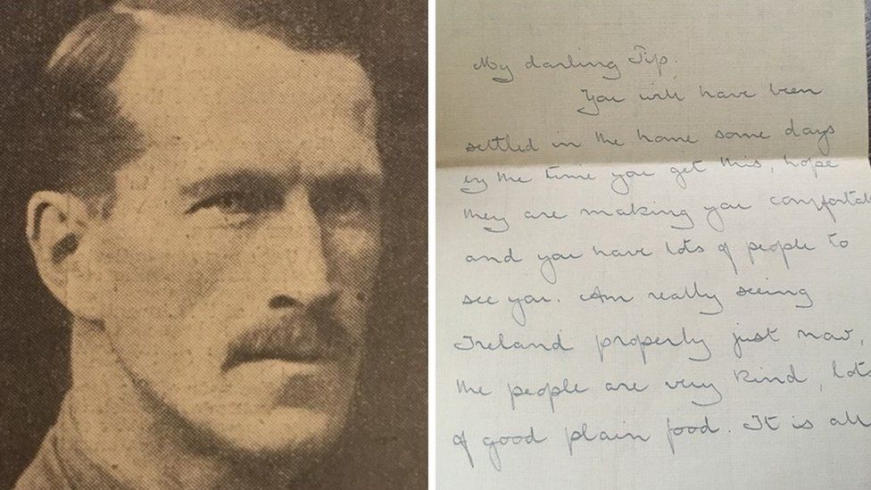 IRA captive's letters to wife in 1920 to be shared online - BBC News