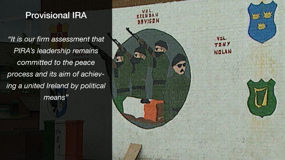 Government's paramilitary groups in Northern Ireland assessment in ...