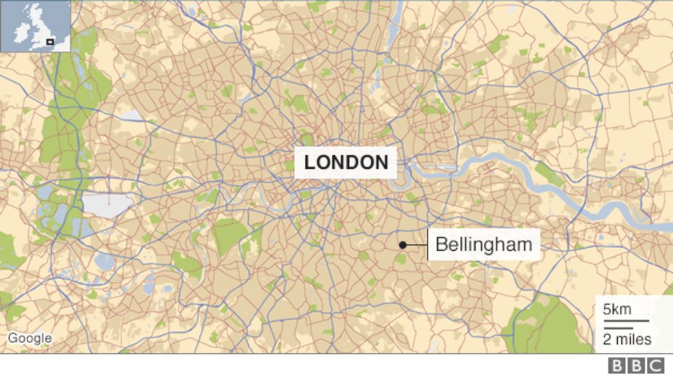 Man critical after car hits five people in Bellingham - BBC News