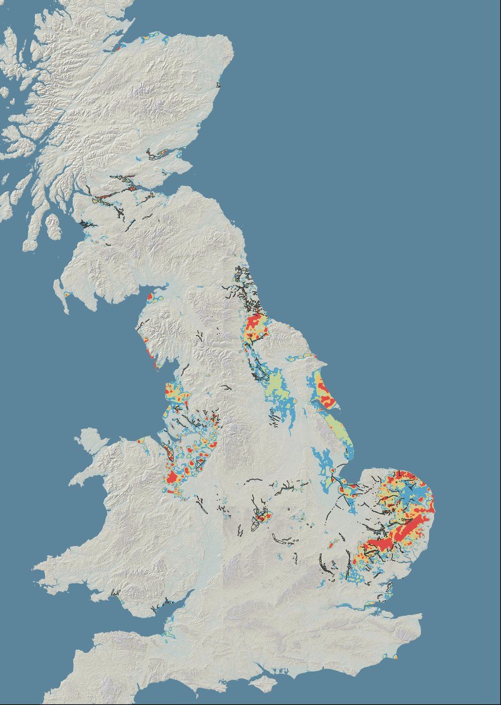 Hidden underground valleys mapped by experts - BBC News