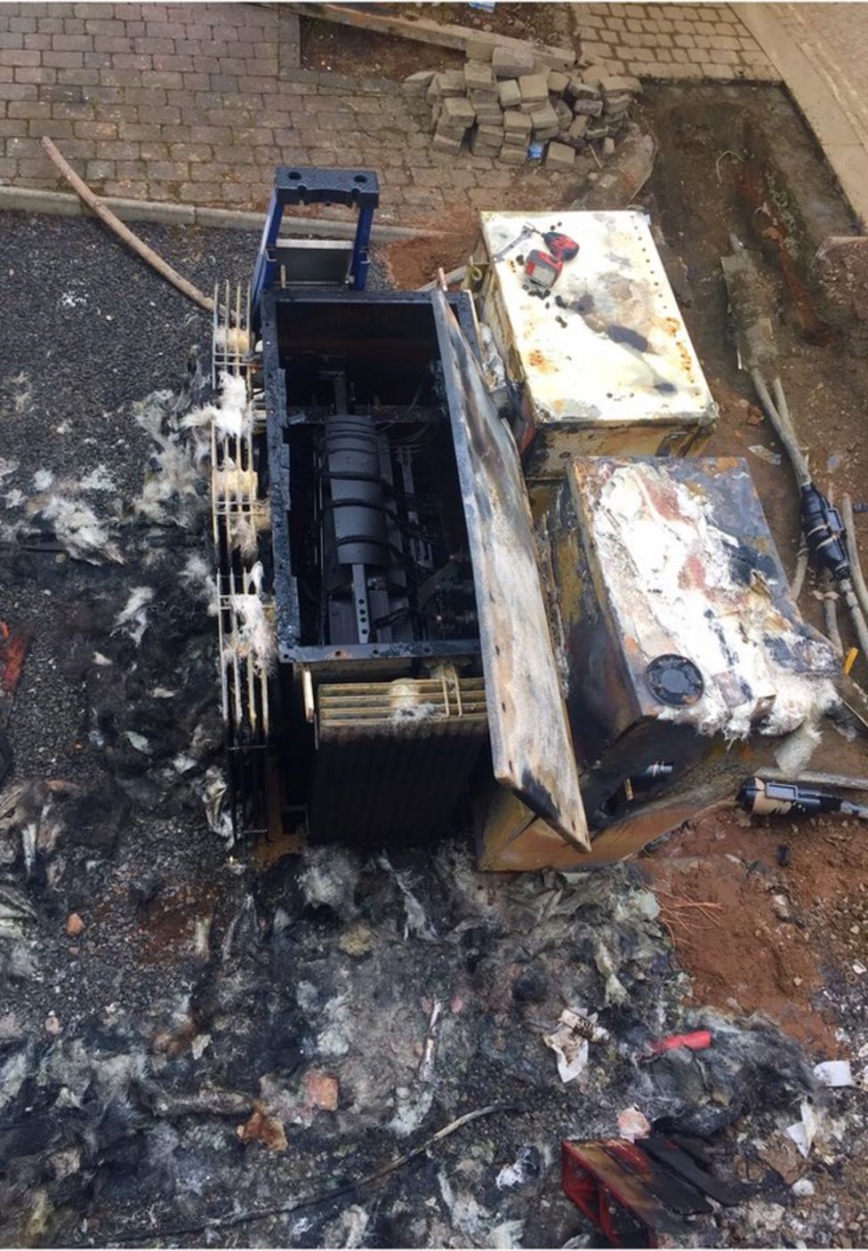 ScottishPower apologises for 'devastating' substation fire - BBC News