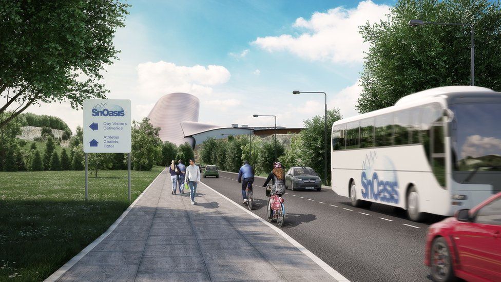 Great Blakenham SnOasis makes 'important next step' - BBC News