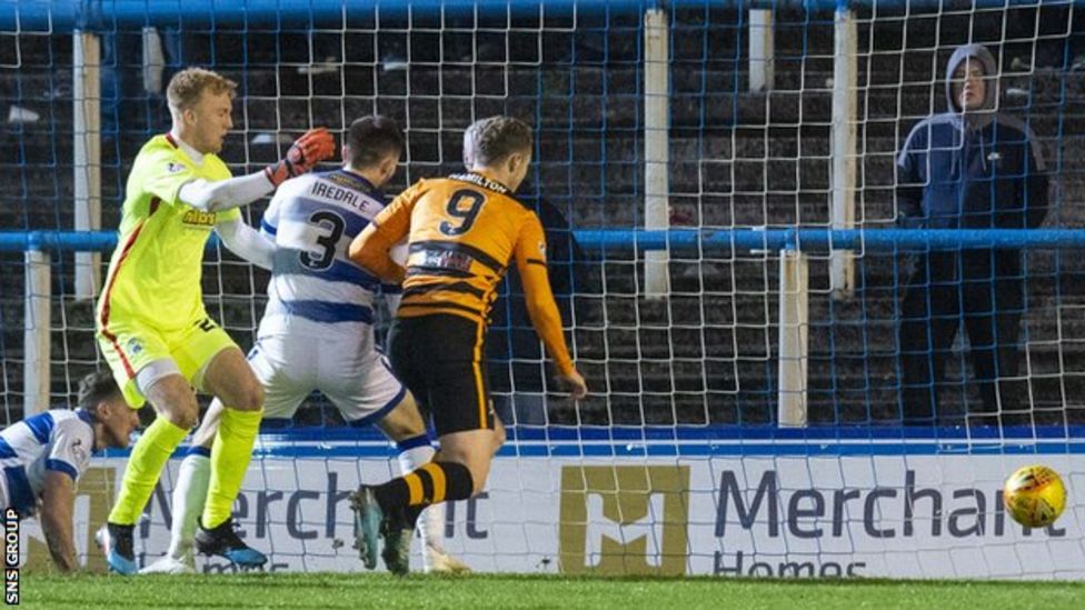 Alloa off the bottom after coming from behind to win at Morton - BBC Sport