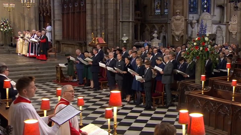 In pictures: Queen joins royals for Prince Philip's memorial service ...