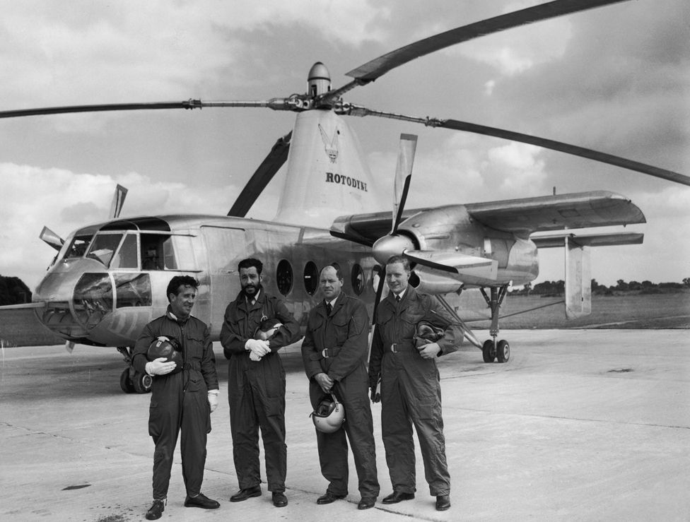 Why did the half-plane, half-helicopter not work? - BBC News