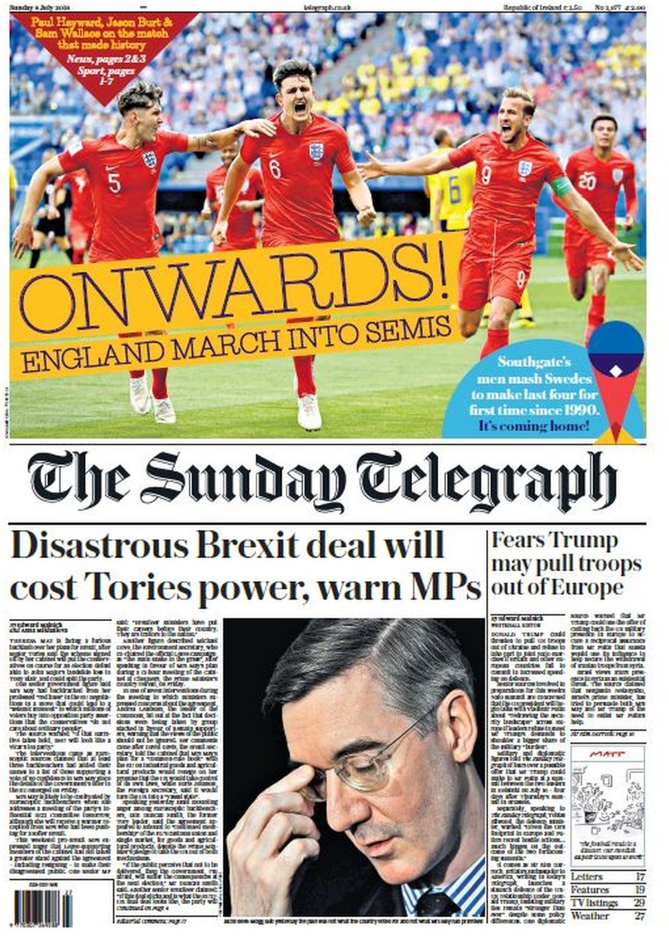 The Papers: 'Brexit deal will cost Tories power' warn MPs - BBC News