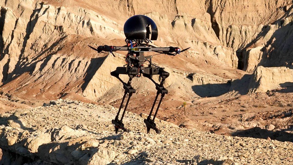 LEO the robot that can walk, fly and skateboard! - BBC Newsround