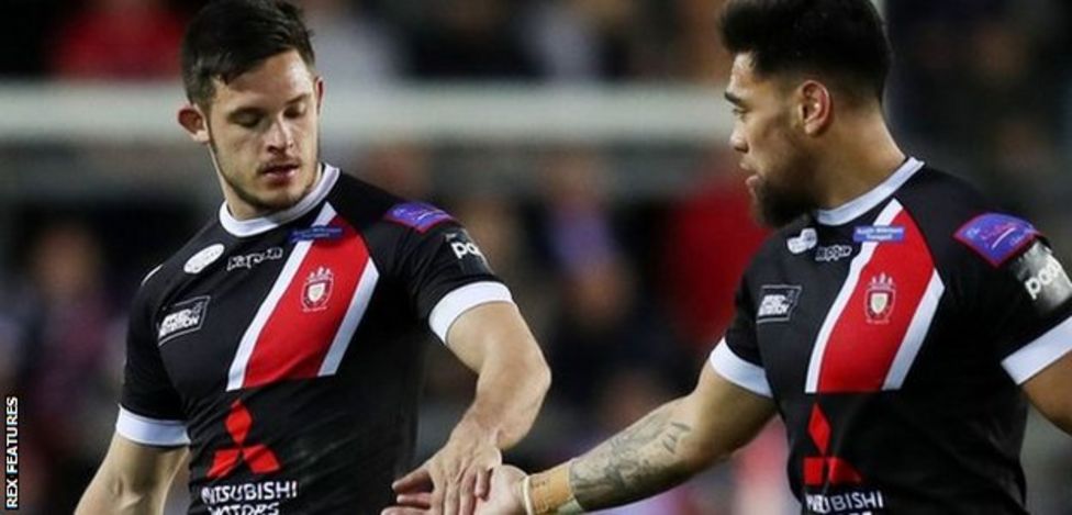 Super League: Leaders Saints come from behind to stun Salford for 32-30 ...