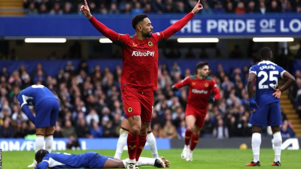 Chelsea 2-4 Wolverhampton Wanderers: Matheus Cunha hat-trick as Wolves ...
