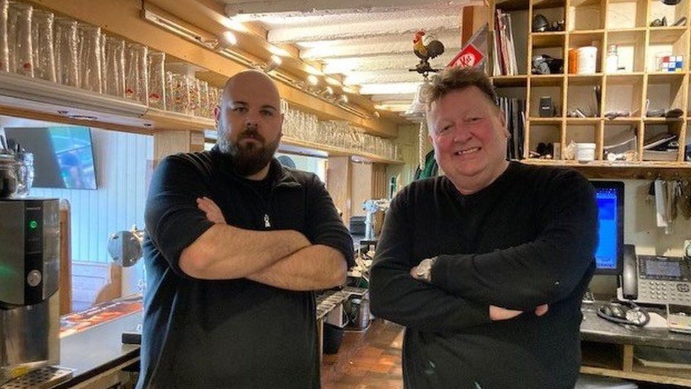 Symonds Yat pub 'only just drying out' after two years - BBC News