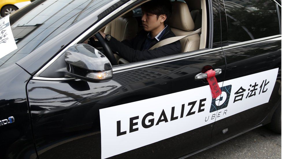 Taiwan: The place Uber couldn't crack - BBC News