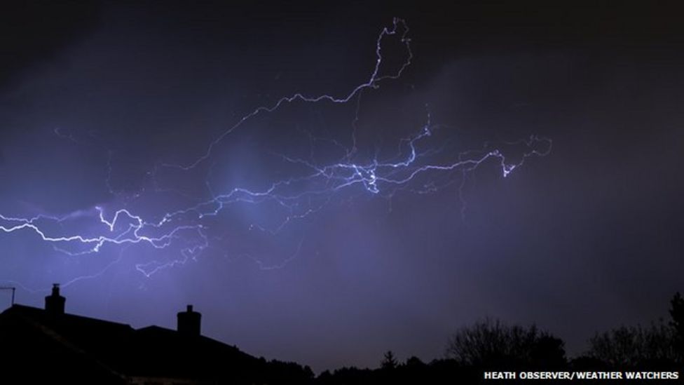 Striking April storms - BBC Weather