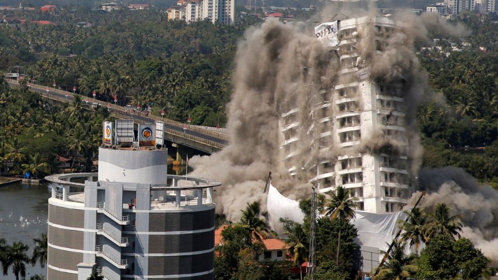 Noida twin towers demolition: How explosives will bring down ...