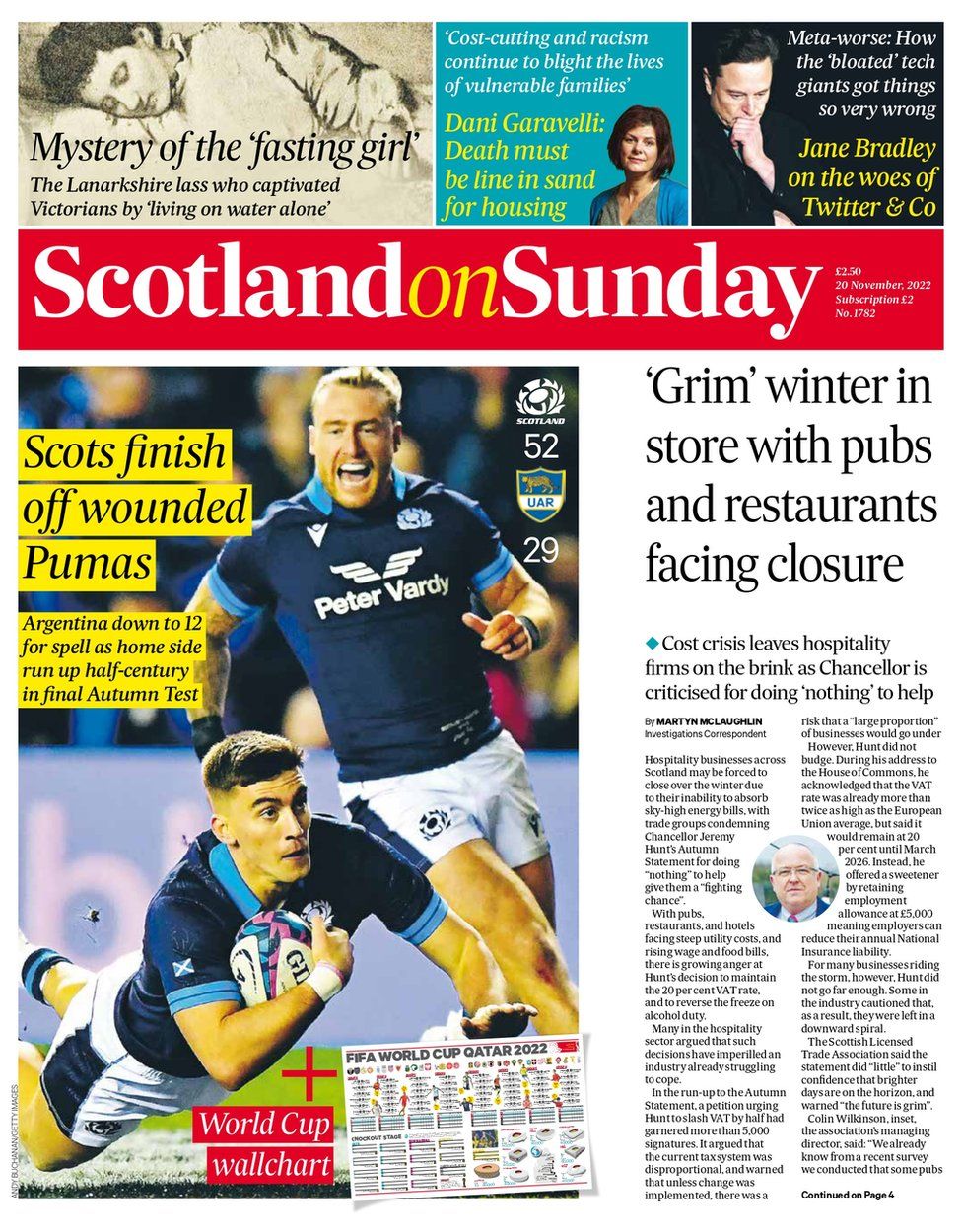 Scotland's papers: Homecoming 'better than a lottery win' - BBC News
