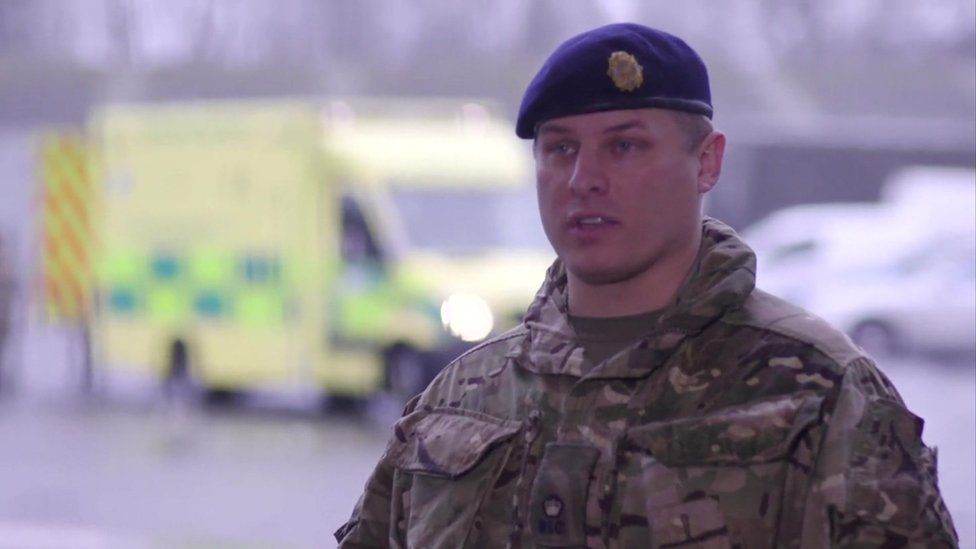 Covid: Army begins assisting Welsh Ambulance Service - BBC News