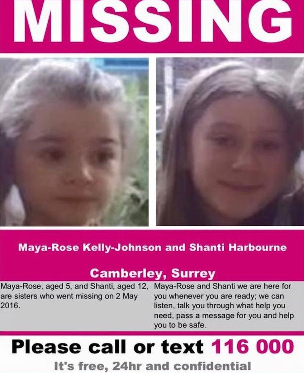 Sisters Shanti and Maya missing after mother's Facebook plea for help ...