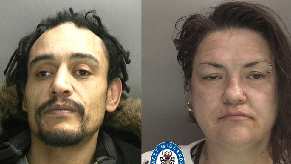 Oldbury: Pair jailed for brutal attack on man, 71, and boy - BBC News