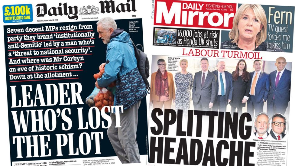 News Daily: Corbyn warned of resignations and Trump threatened over ...