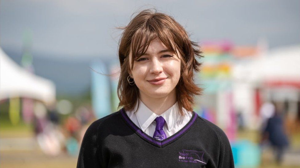 Prif wobrau celf Eisteddfod yr Urdd i Catrin a Nel - BBC Cymru Fyw