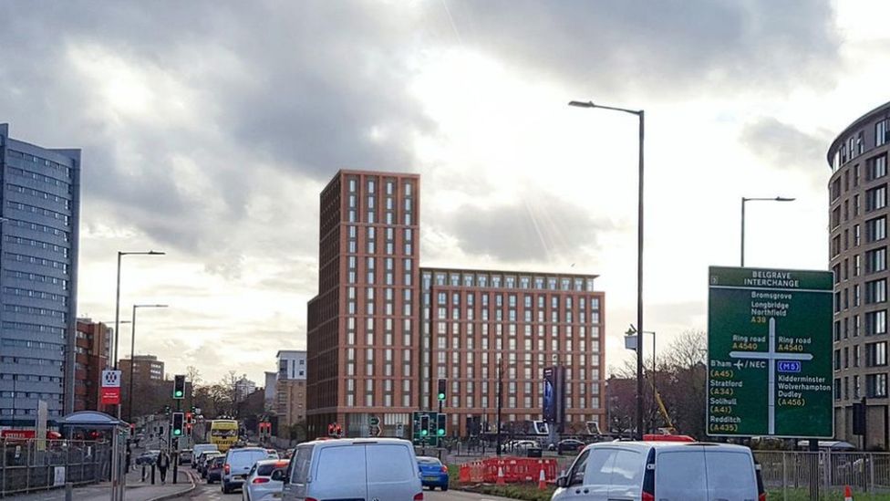 Student flats apartment block in Birmingham may get go ahead - BBC News