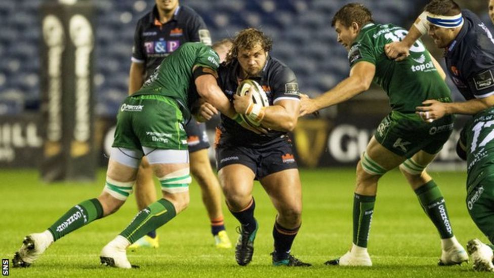 Pierre Schoeman: Edinburgh prop suspended for four weeks - BBC Sport