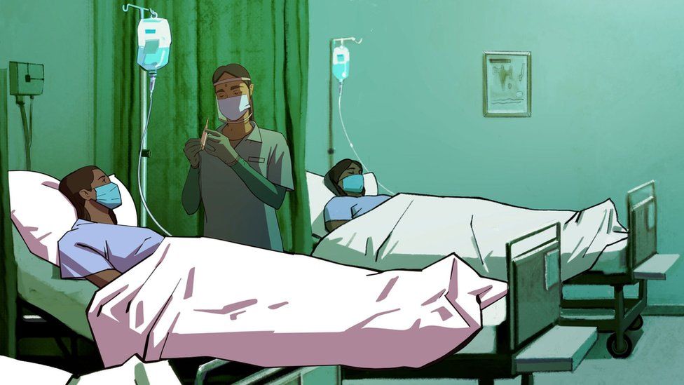 Masked Indian comic superhero fights Covid-19 fear - BBC News