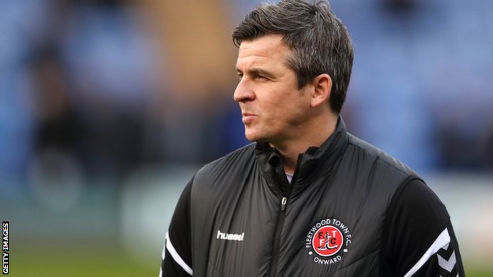 Joey Barton: Fleetwood boss charged for criticising referee Brett ...