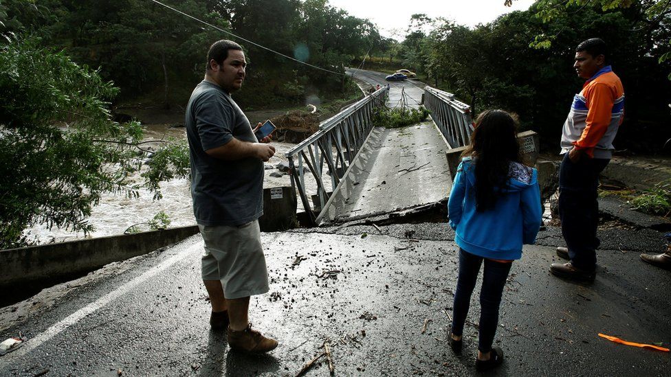Tropical storm Otto kills nine in Costa Rica - BBC News
