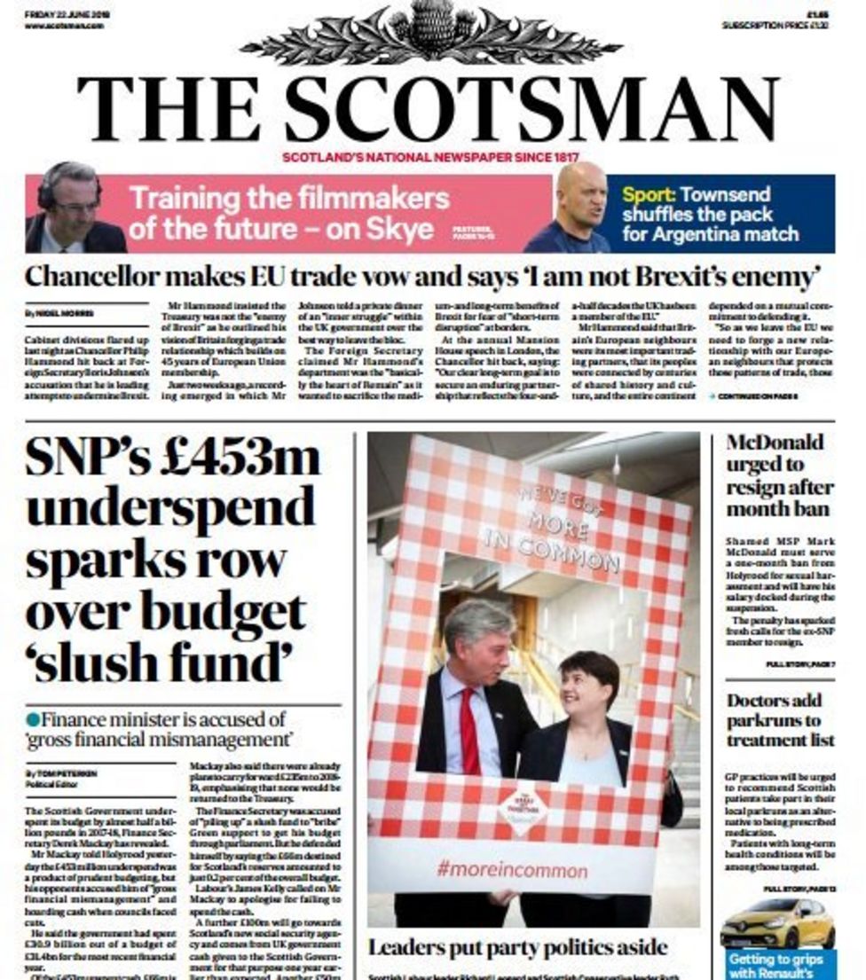 The papers: Brexit blamed for racism rise - BBC News